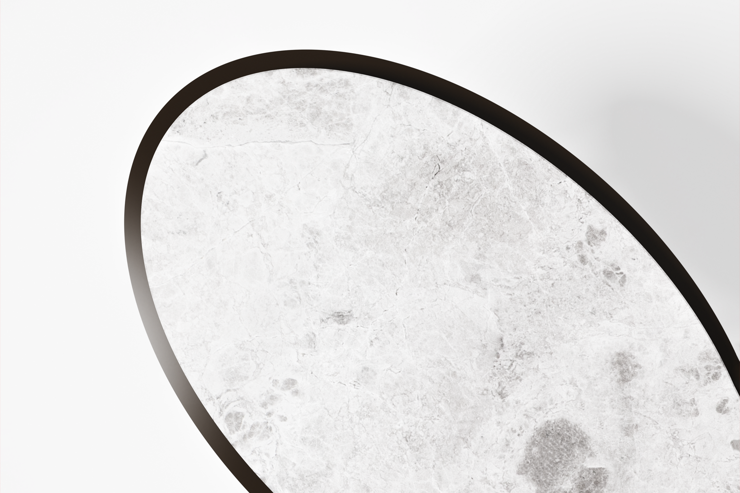 Olive oval plinth - Loom Furniture | Loom Furniture