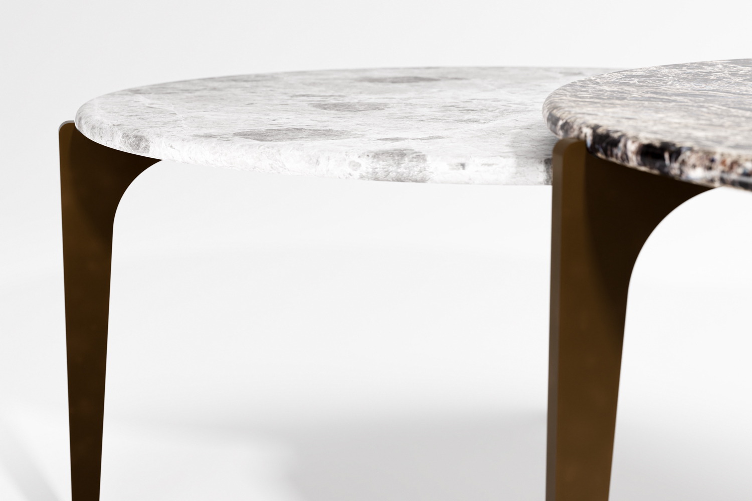 Contour round nesting coffee table - Set - Loom Furniture | Loom Furniture